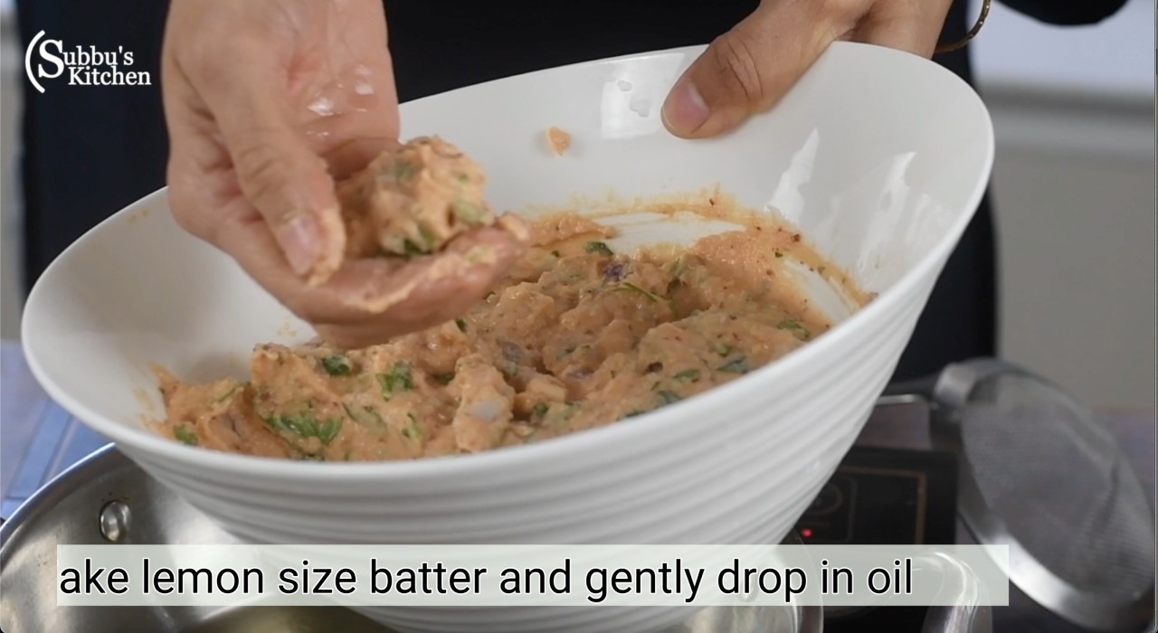 Karavadai Recipe | Kara Vadai Recipe - Subbus Kitchen