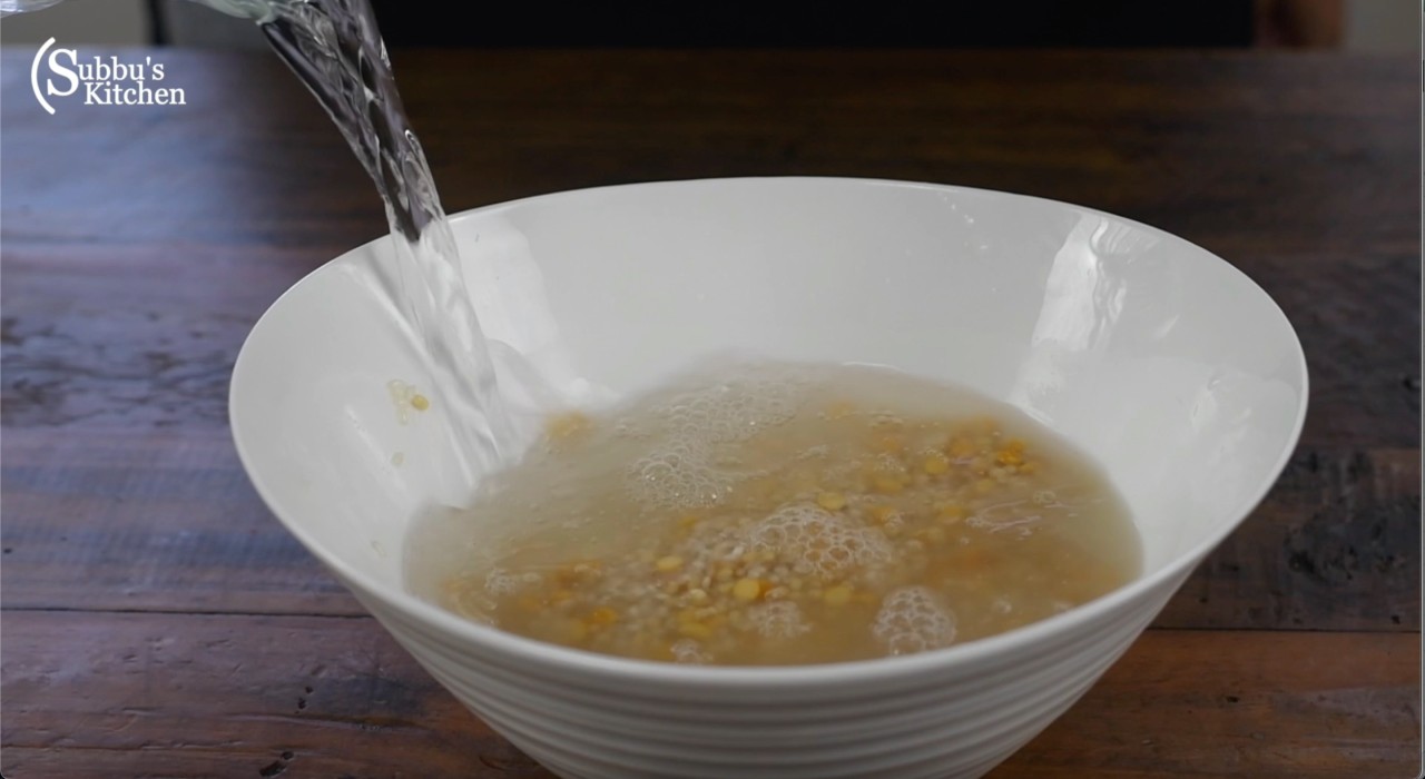 Karavadai Recipe | Kara Vadai Recipe - Subbus Kitchen