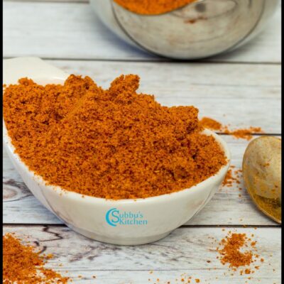 Puli Kuzhambu Podi Recipe | Kuzhambu Spice Powder Recipe - Subbus Kitchen