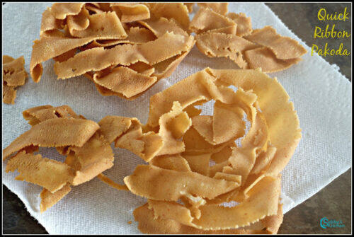 Nada Murukku | Ribbon Pakoda Murukku Recipe (Quicker and Easy version ...