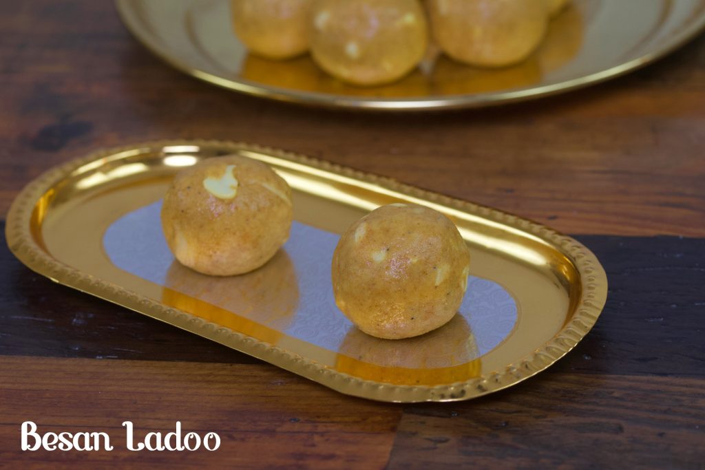 Besan Ladoo Recipe | How to make Besan Ladoo - Subbus Kitchen