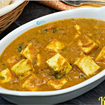 Paneer Kolhapuri | No Onion No Garlic Paneer Kolhapuri - Subbus Kitchen