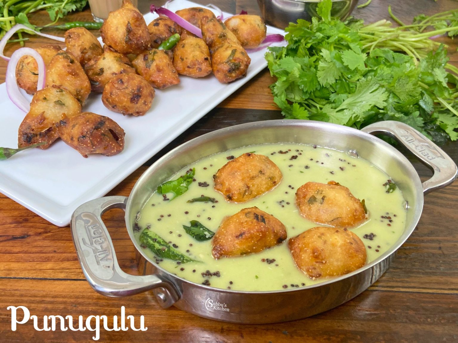 Punugulu | Idli Batter Fritters Recipe - Subbus Kitchen