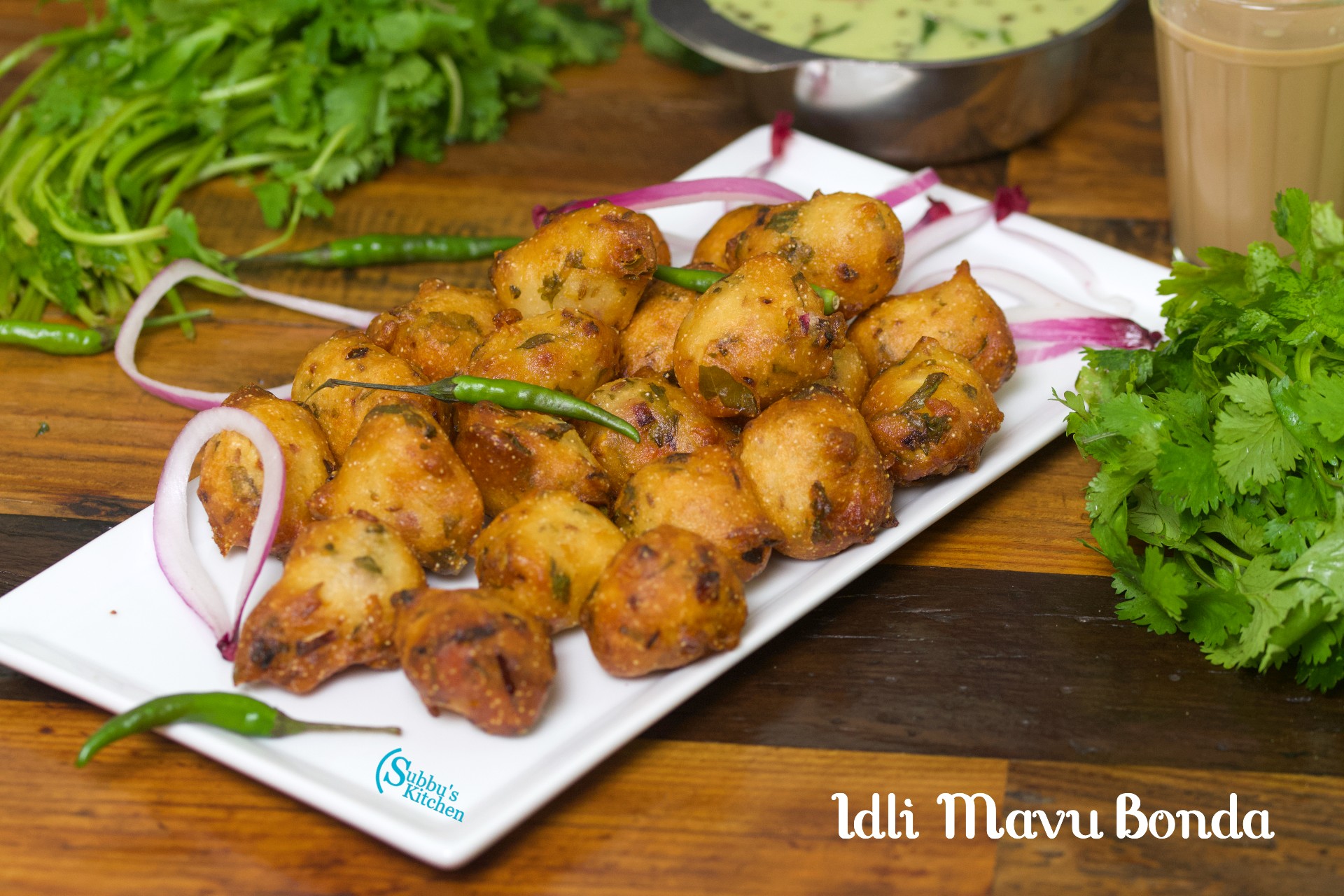 Punugulu Idli Batter Fritters Recipe Subbus Kitchen