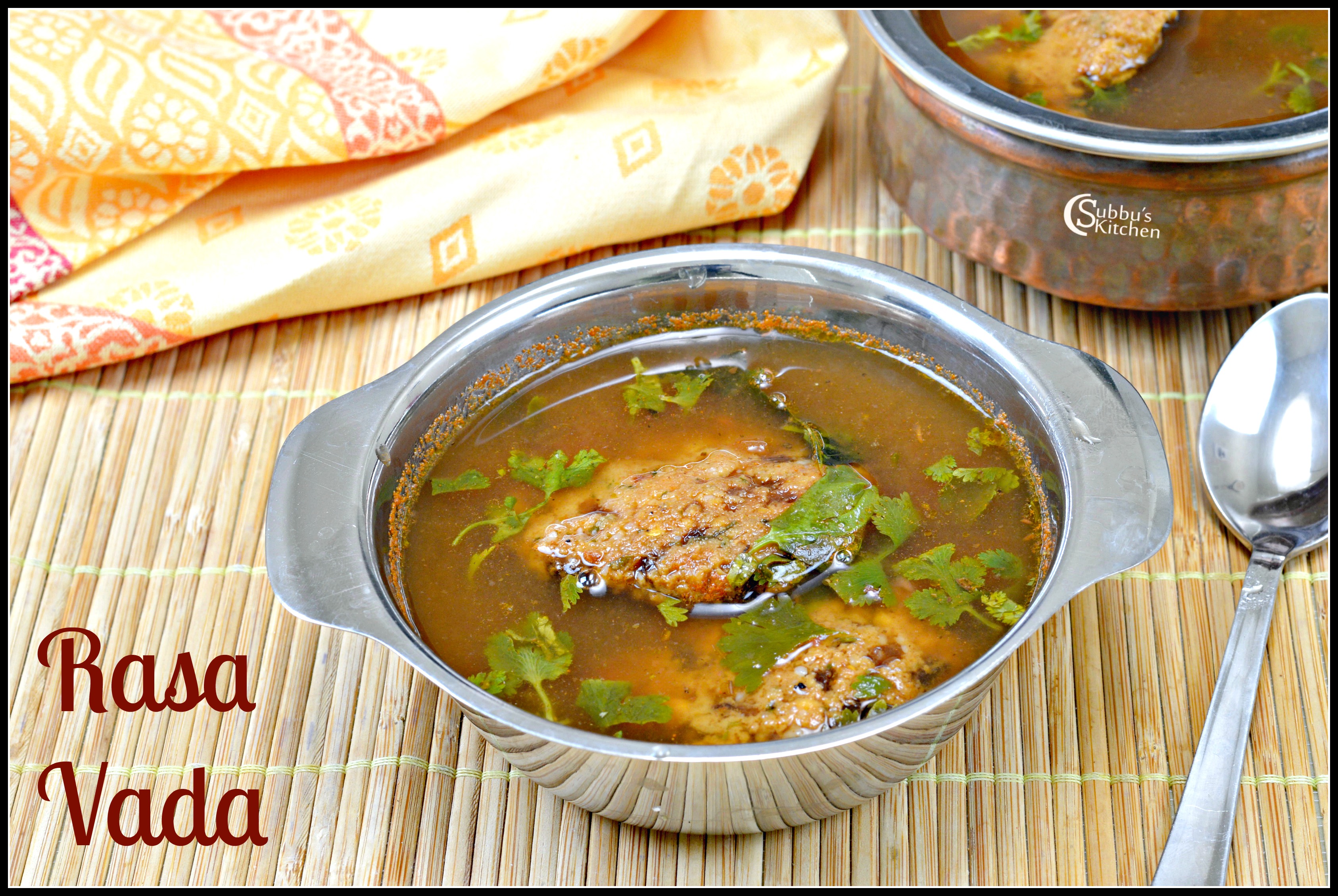 Rasa Vada(Vadai) - Subbus Kitchen