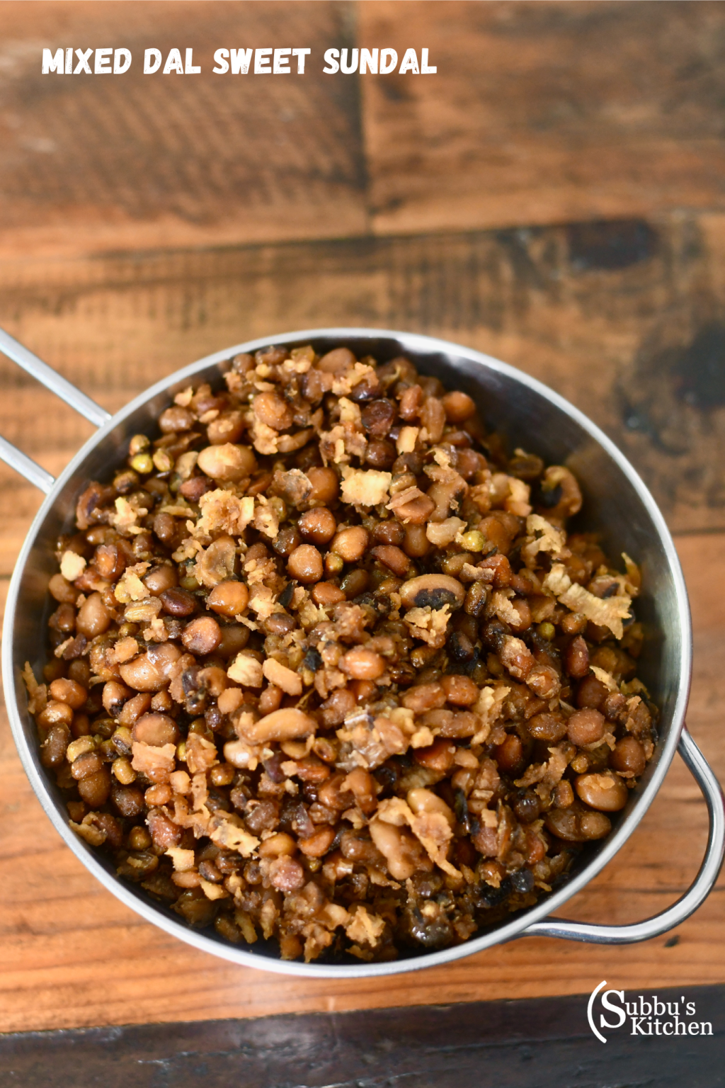 Sweet Sundal | Mixed Dal Sweet Sundal - Subbus Kitchen