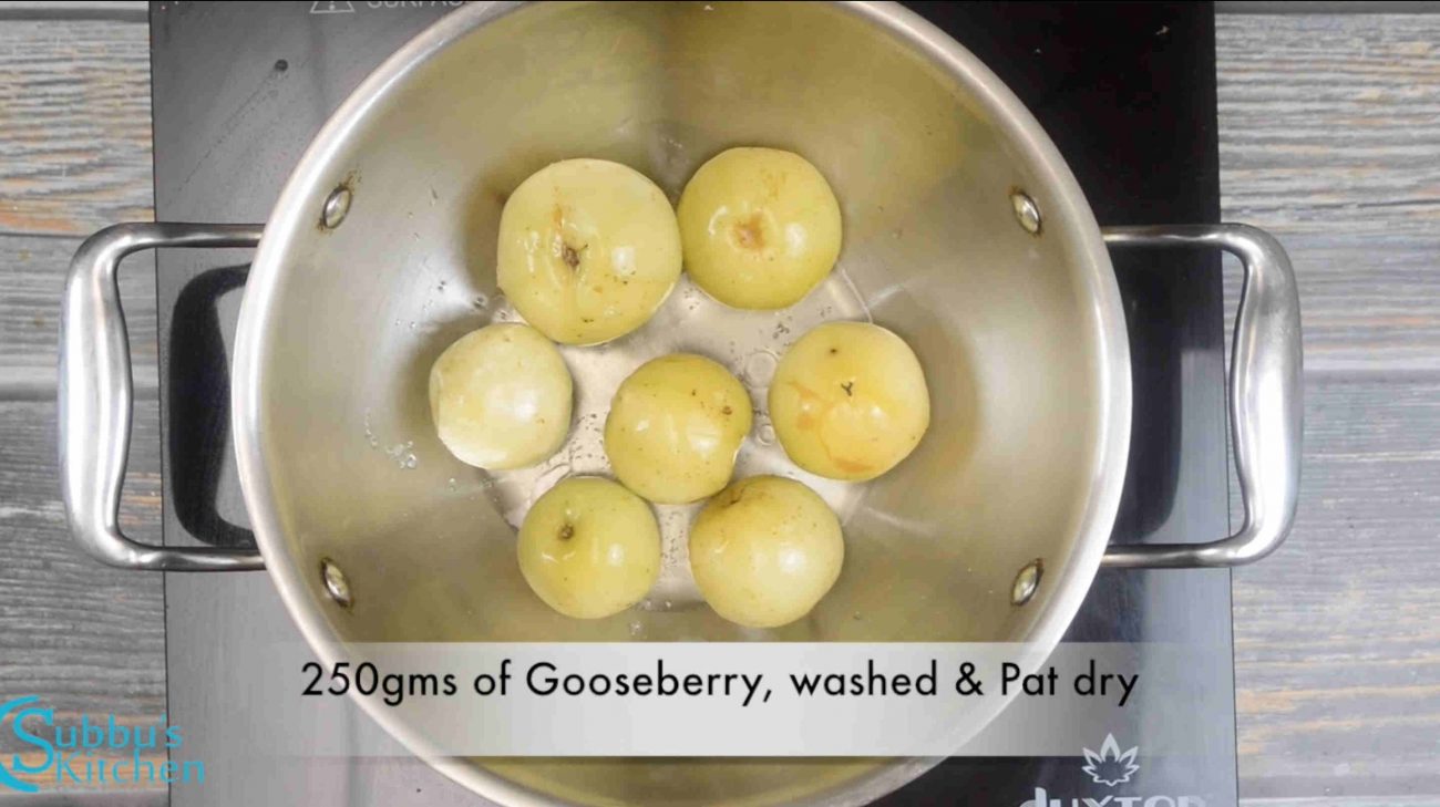 Nellikai Thokku | Goosebery Thokku | Amla Thokku - Subbus Kitchen