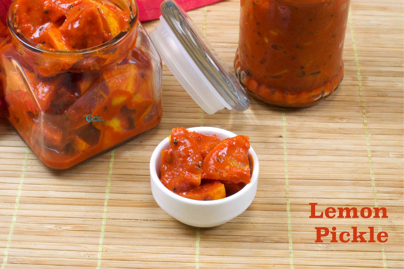 Lemon Pickle - Subbus Kitchen