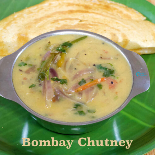 Bombay Chutney Recipe | Besan Chutney Recipe - Subbus Kitchen