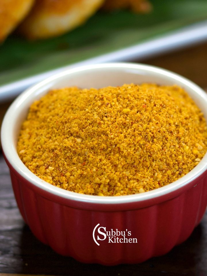 Paruppu Podi | Ambika Appalam Paruppu Podi Recipe | Garlic Paruppu Podi ...