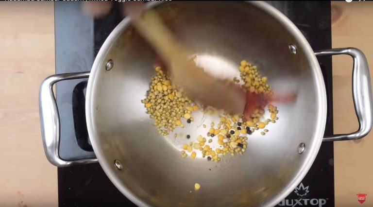 Kadamba Sambar Sadam | Sambar Rice - Subbus Kitchen