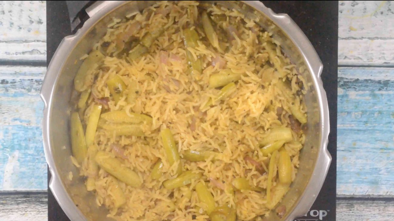 Tendli Rice | Ivy Gourd Rice | Kovakkai Rice - Subbus Kitchen