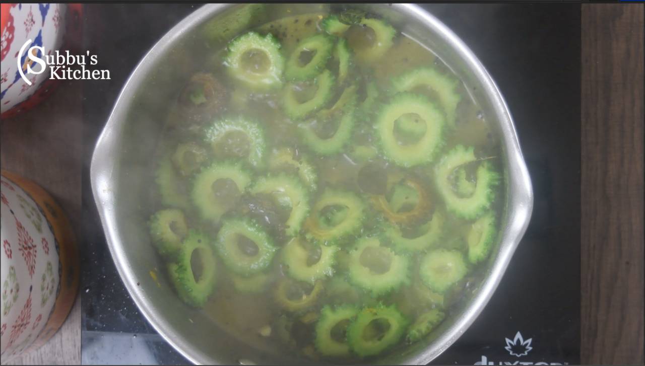 Pakarkaai Pitlai | Bitter gourd Pitlai | Pavakkai Pitlai - Subbus Kitchen