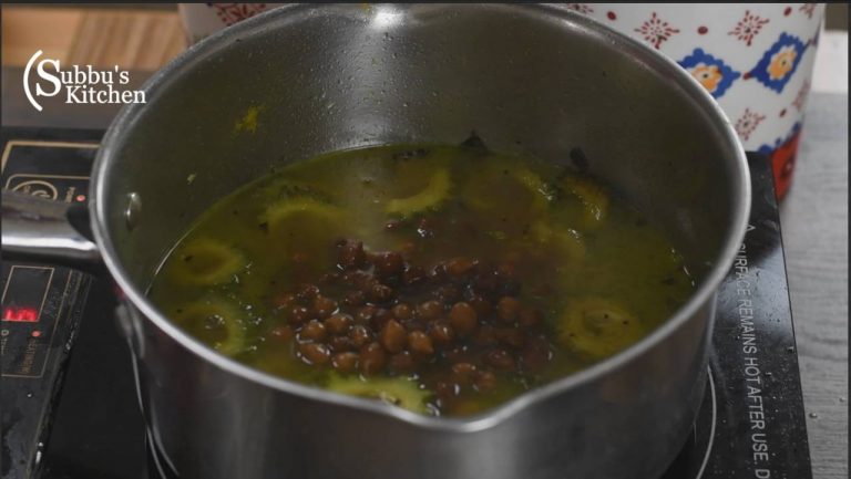 Pakarkaai Pitlai | Bitter gourd Pitlai | Pavakkai Pitlai - Subbus Kitchen