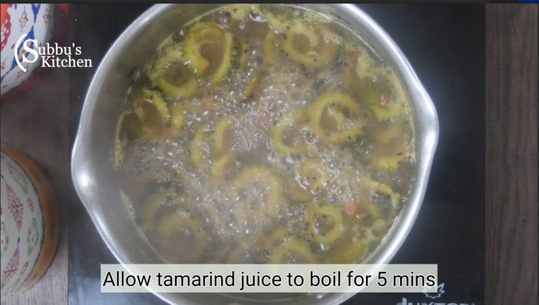 Pakarkaai Pitlai | Bitter gourd Pitlai | Pavakkai Pitlai - Subbus Kitchen