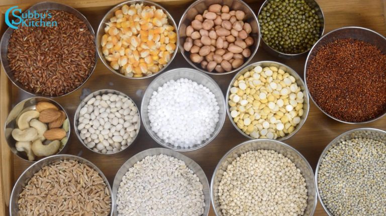 Homemade Healthy Mix Powder | Sathu Mavu Kanji Podi | Sathu Mavu Ladoo ...