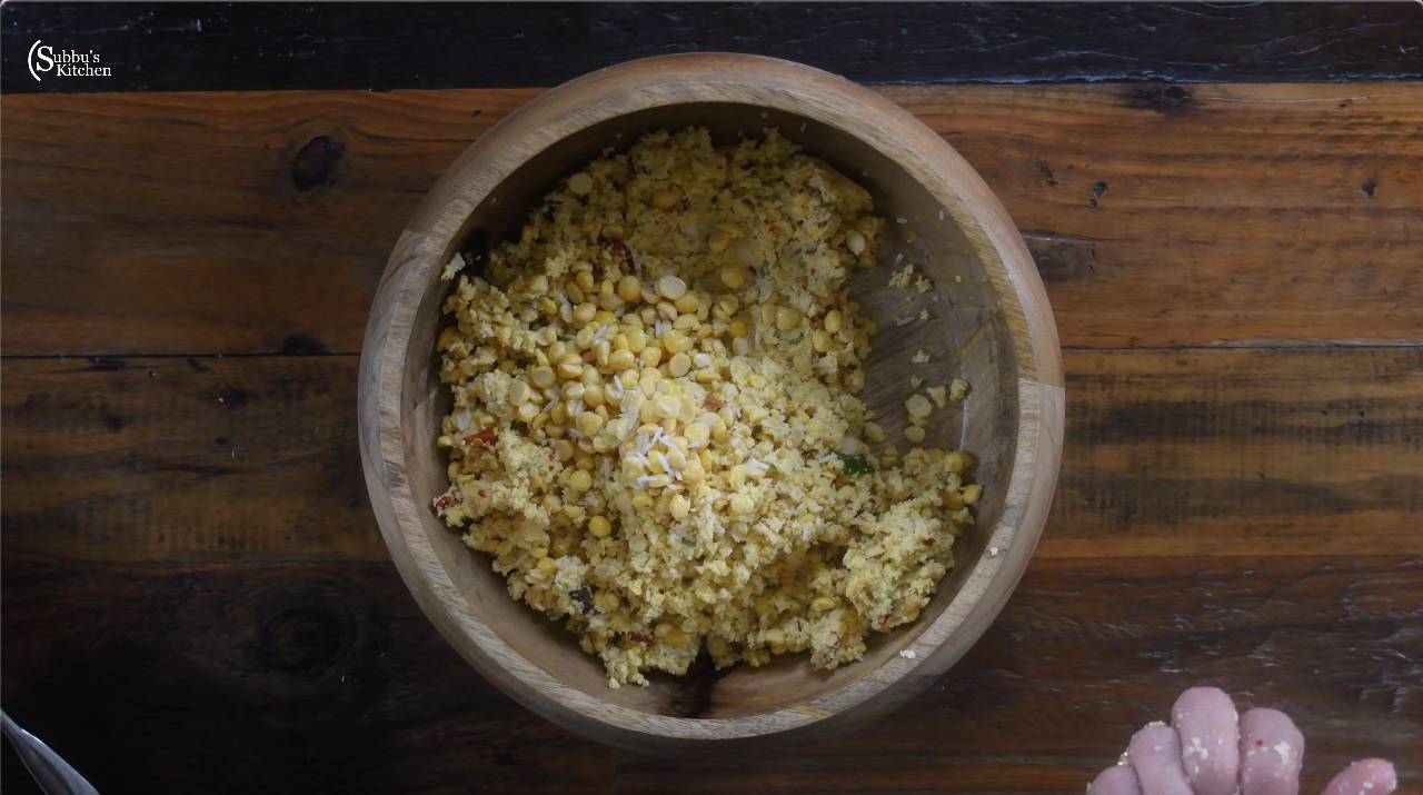 Masal Vadai | Masala Vada - Subbus Kitchen