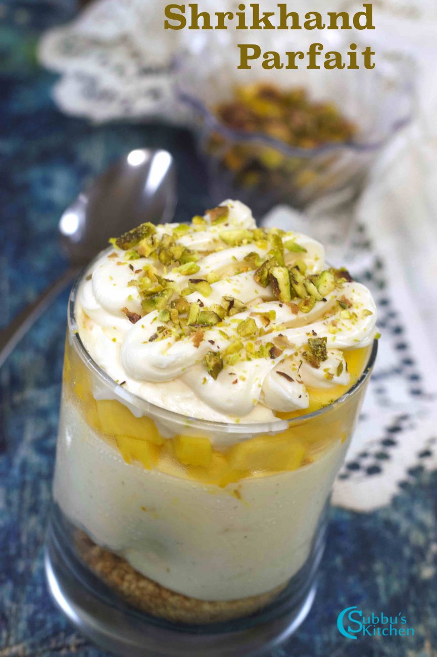 Shrikhand Parfait - Subbus Kitchen