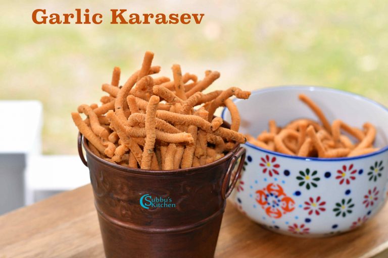 Garlic Karasev Recipe - Subbus Kitchen