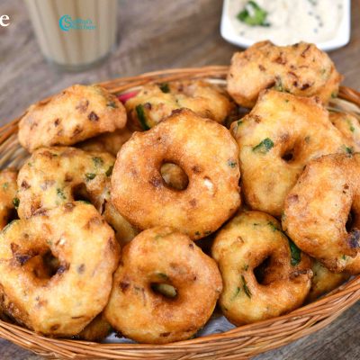 Cabbage Vada Recipe | Cabbage Urad Dal Vada | How to make Cabbage Vada ...
