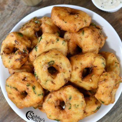 Cabbage Vada Recipe | Cabbage Urad Dal Vada | How to make Cabbage Vada ...