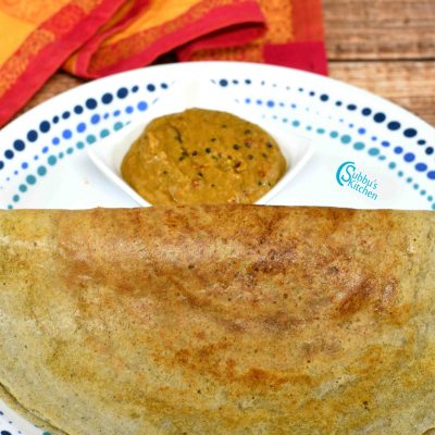 Kambu Dosa | Pearl Millet Dosa - Subbus Kitchen