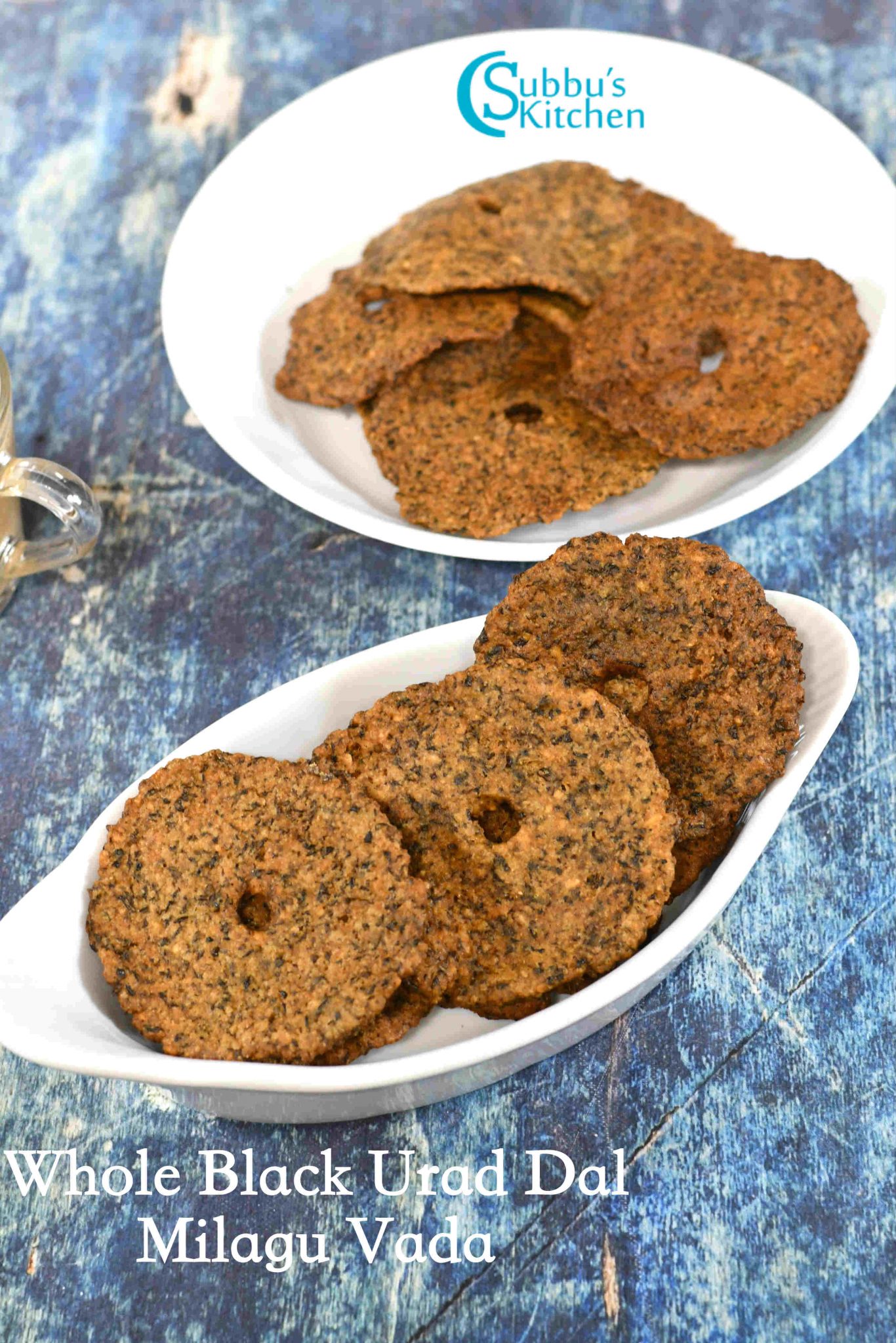 Tirupati Milagu Vada | Whole Black Urad Dal Pepper Vada - Subbus Kitchen