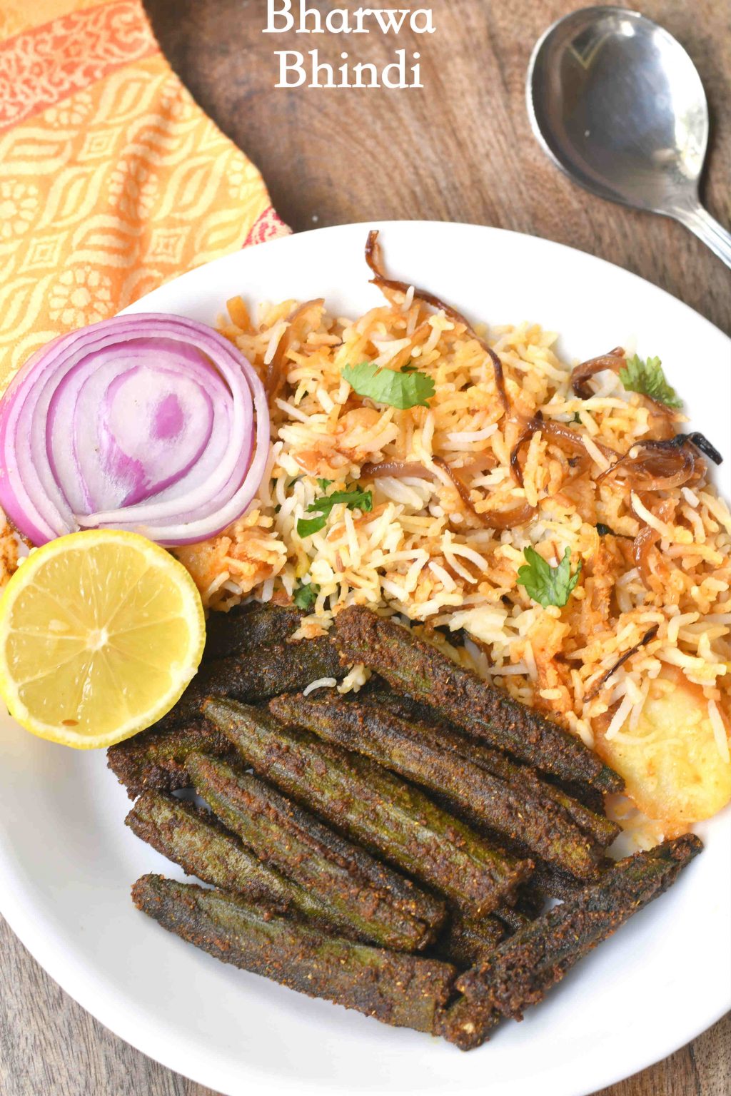 Bharwa Bhindi Recipe | Stuffed Okra Fry Recipe - Subbus Kitchen