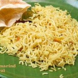 Puli Sevai | Tamarind Sevai - Subbus Kitchen