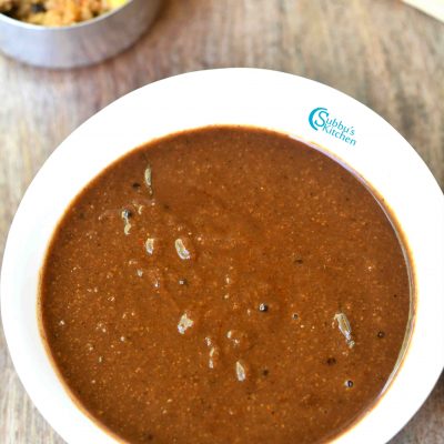 Dhaniya Kuzhambu | Malli Kuzhambu | Coriander Seeds Kuzhambu - Subbus ...