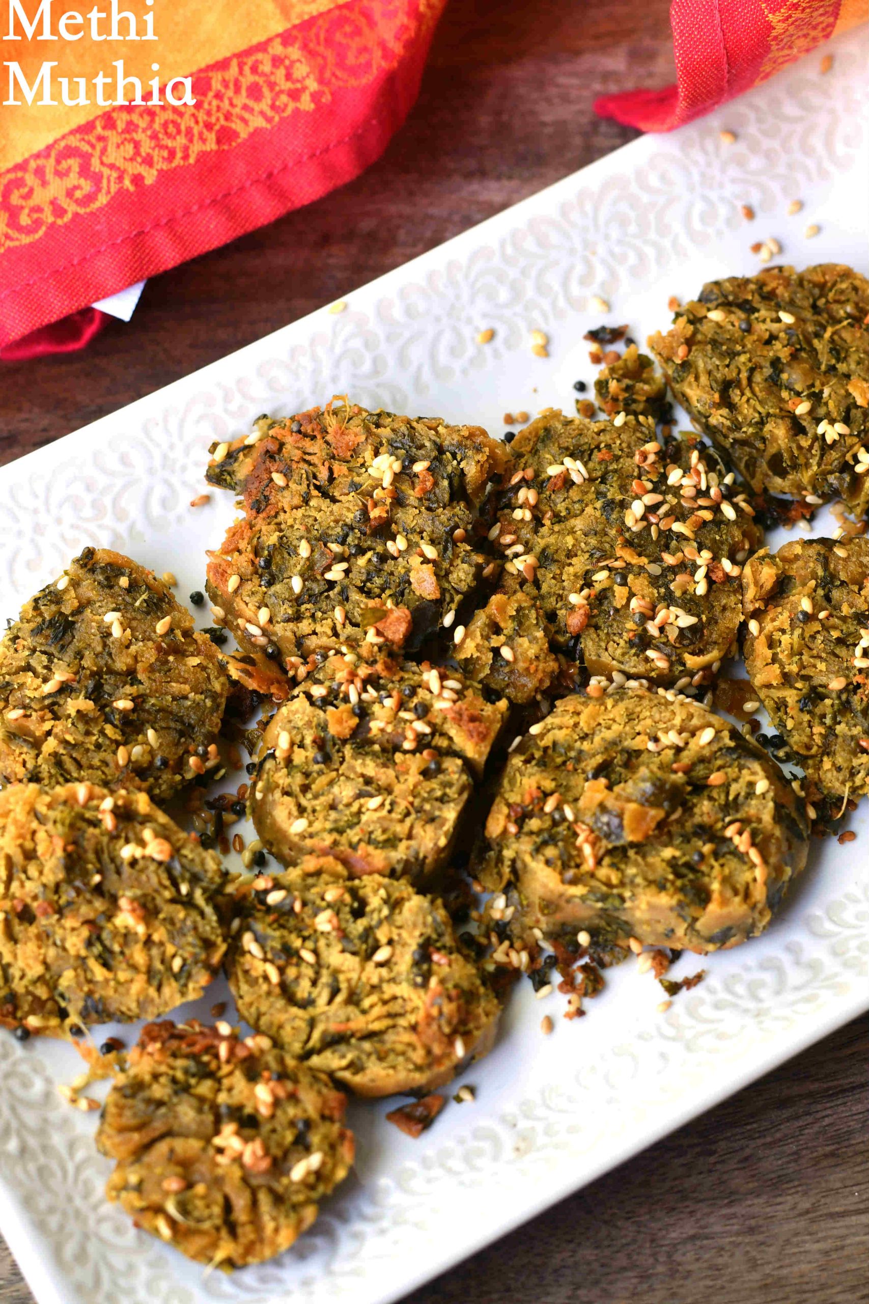 Methi Muthia Recipe | Gujarati Steamed Methi Muthia - Subbus Kitchen