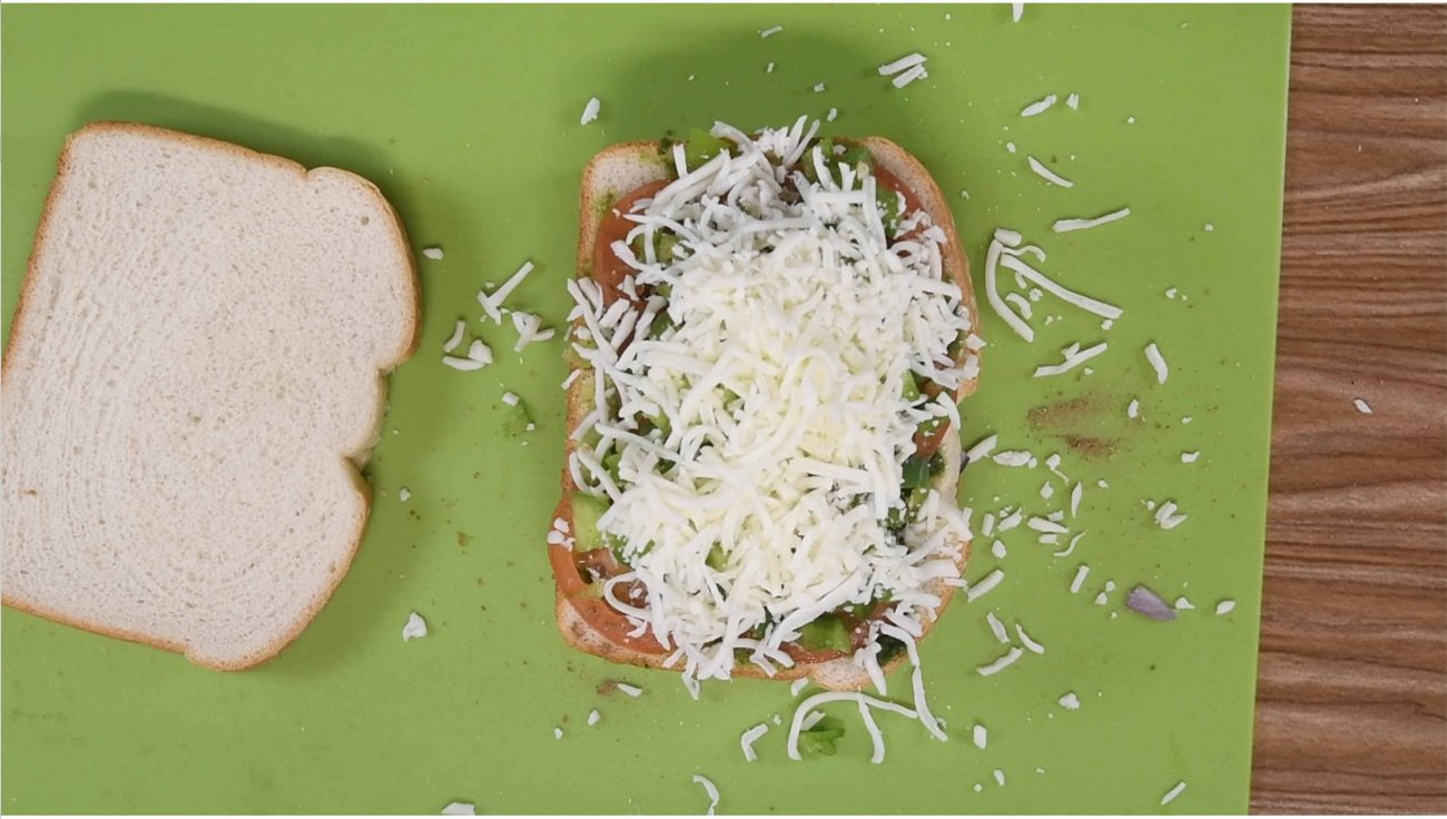 Bombay Grilled Vegetable Sandwich | Mumbai Veg Sandwich Recipe - Subbus Kitchen