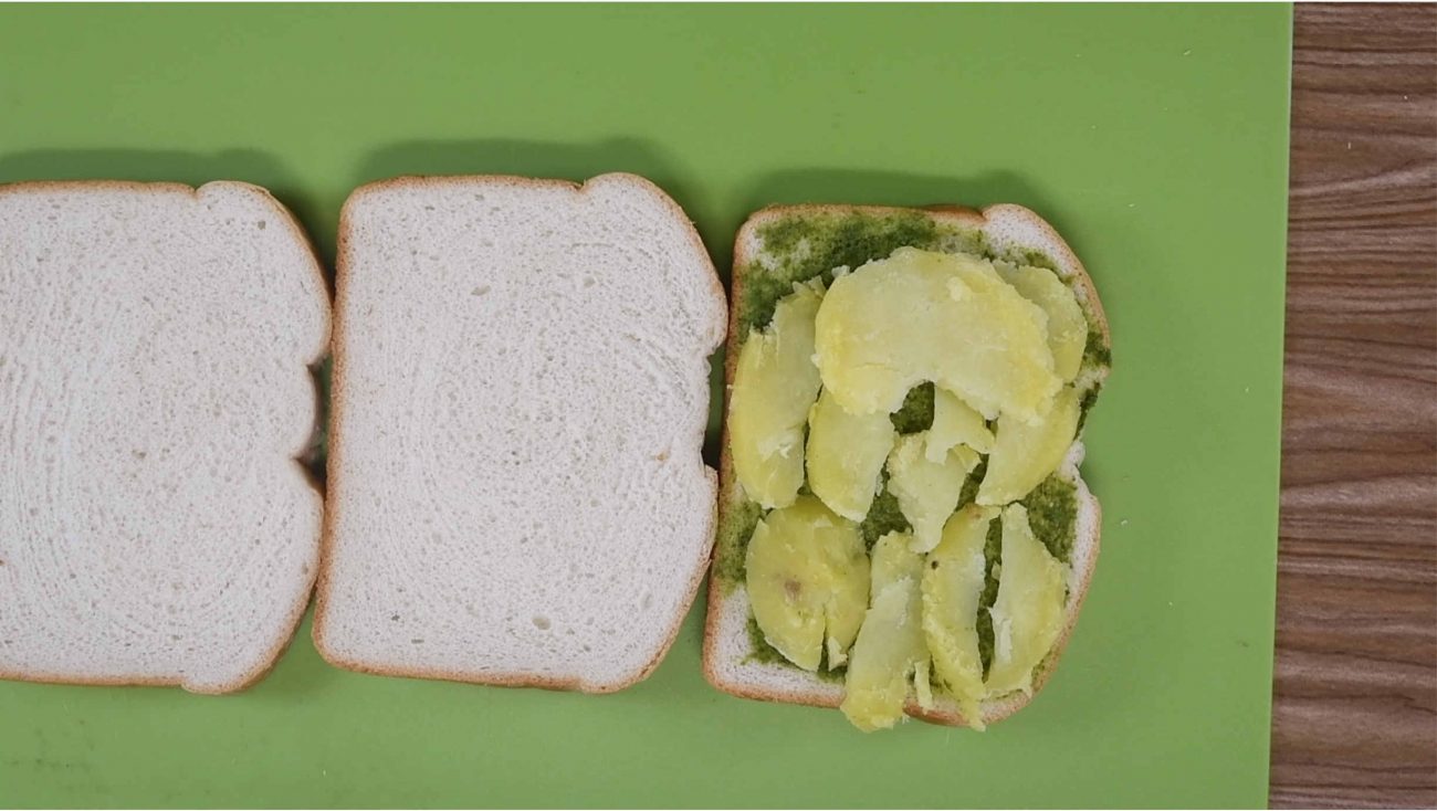 Bombay Grilled Vegetable Sandwich | Mumbai Veg Sandwich Recipe - Subbus Kitchen