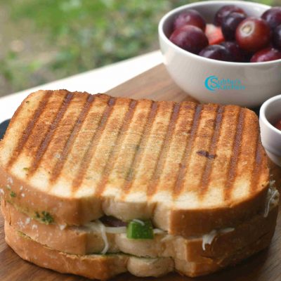 Bombay Grilled Vegetable Sandwich | Mumbai Veg Sandwich Recipe - Subbus ...