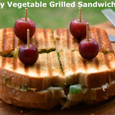 Bombay Grilled Vegetable Sandwich | Mumbai Veg Sandwich Recipe - Subbus Kitchen