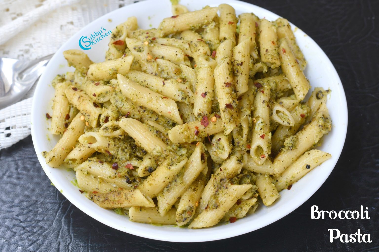 Broccoli Pesto Pasta Recipe - Subbus Kitchen