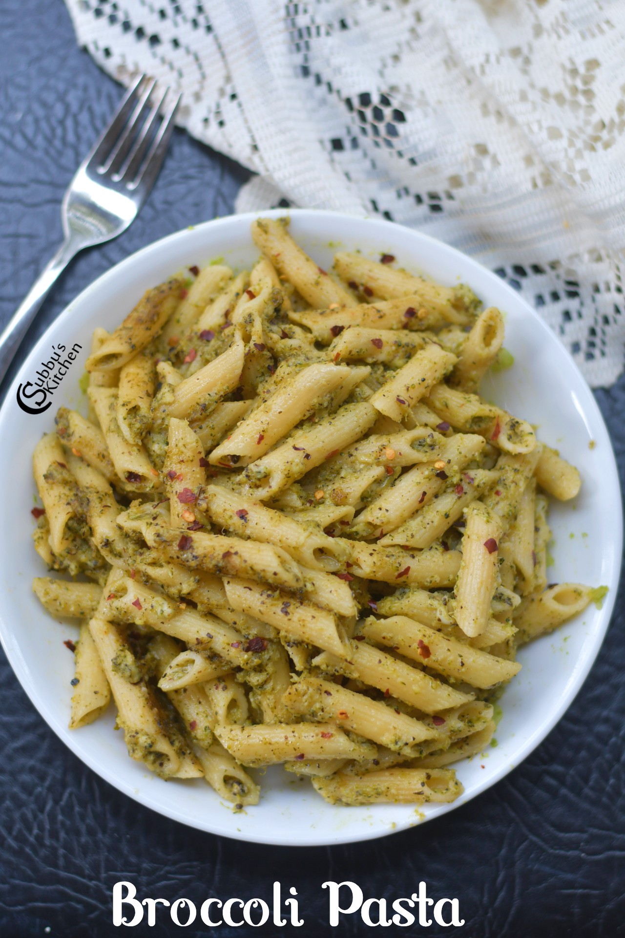 Broccoli Pesto Pasta Recipe - Subbus Kitchen