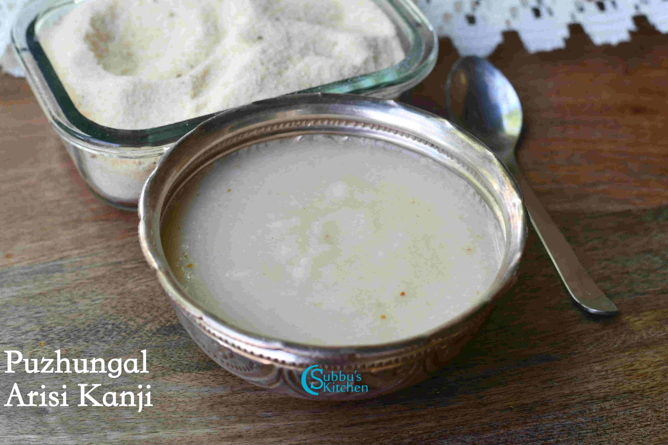 Parboiled Rice Porridge (Puzhungal Arisi Kanji) | Homemade Rice Cereal ...