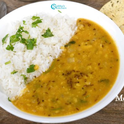 Mango Dal | Mamidikaya Pappu Recipe - Subbus Kitchen