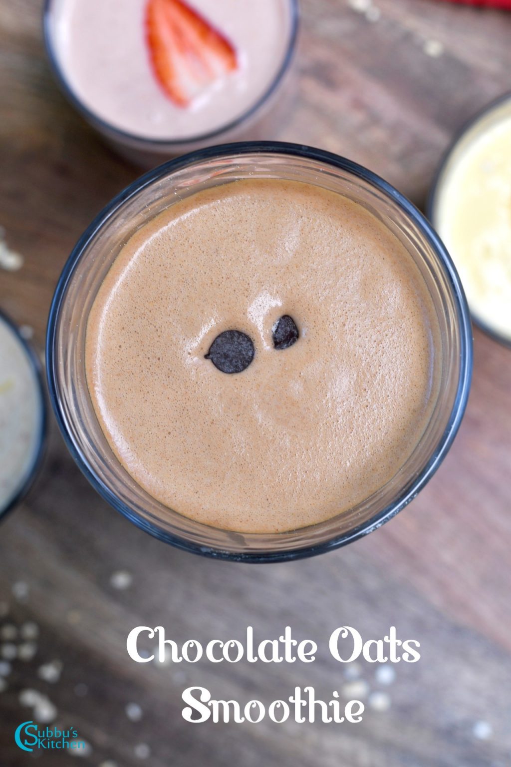 4 Best Oats Smoothies Recipe - Subbus Kitchen