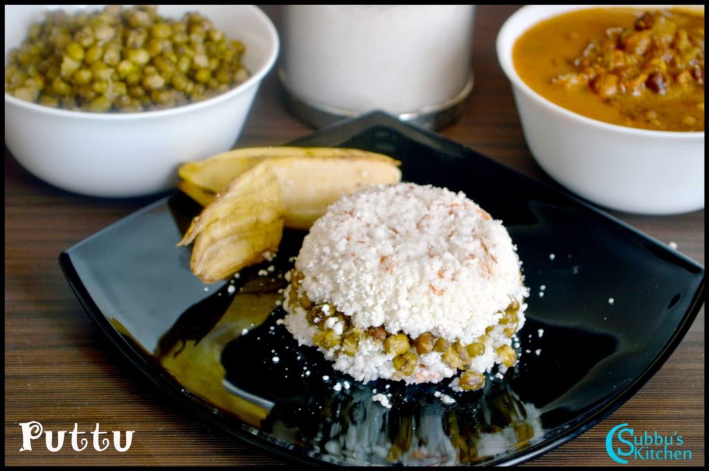 Kerala Puttu (Kuzhal Puttu) Recipe - Subbus Kitchen
