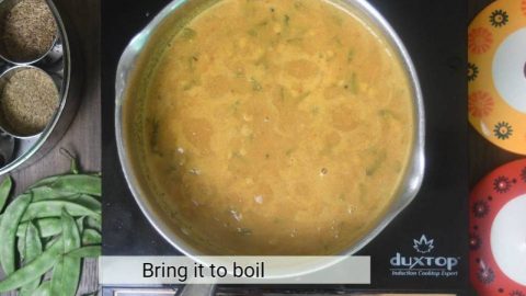 Avarakkai Kootan Recipe | Avarakkai Sambar | Flat Beans Sambar - Subbus ...