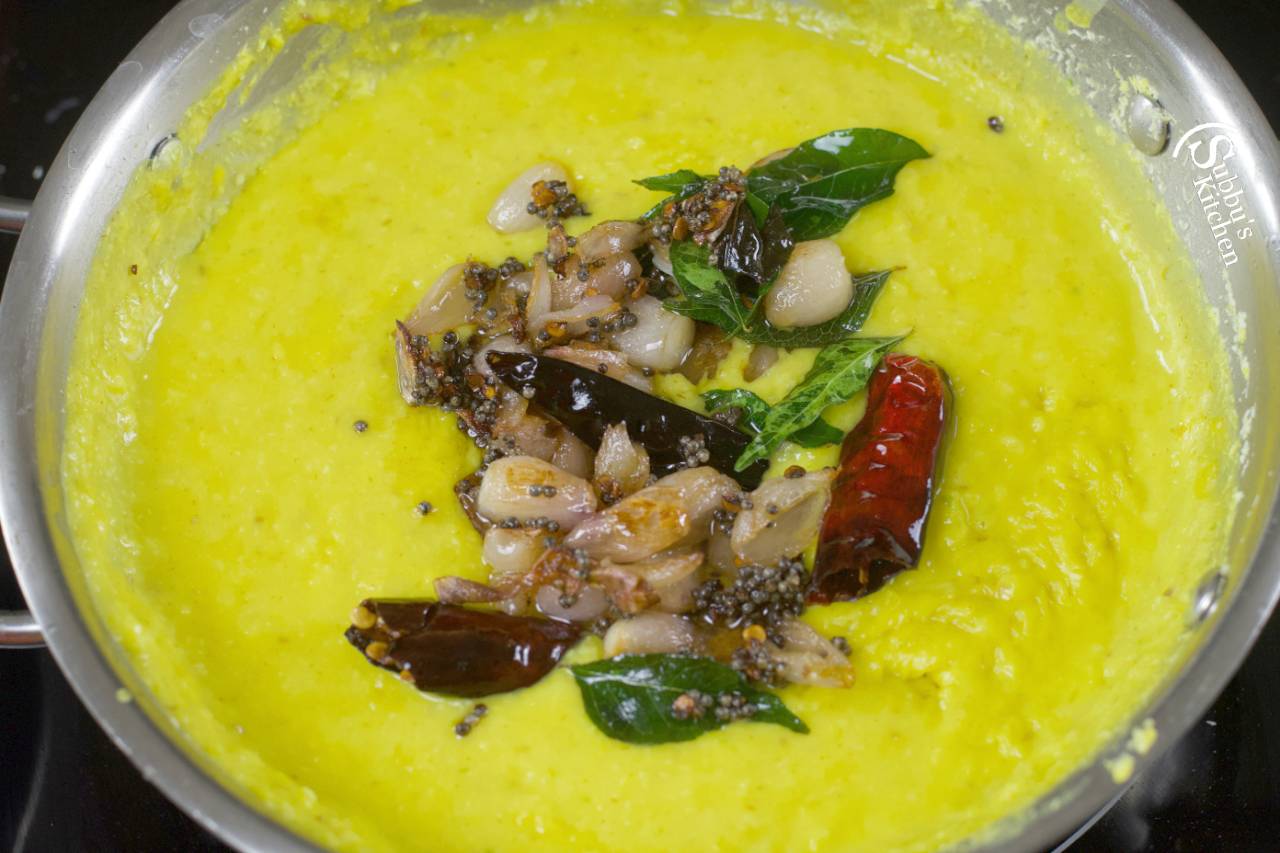 Kerala Style Parippu Curry | Parippu Curry for Onam Sadya - Subbus Kitchen