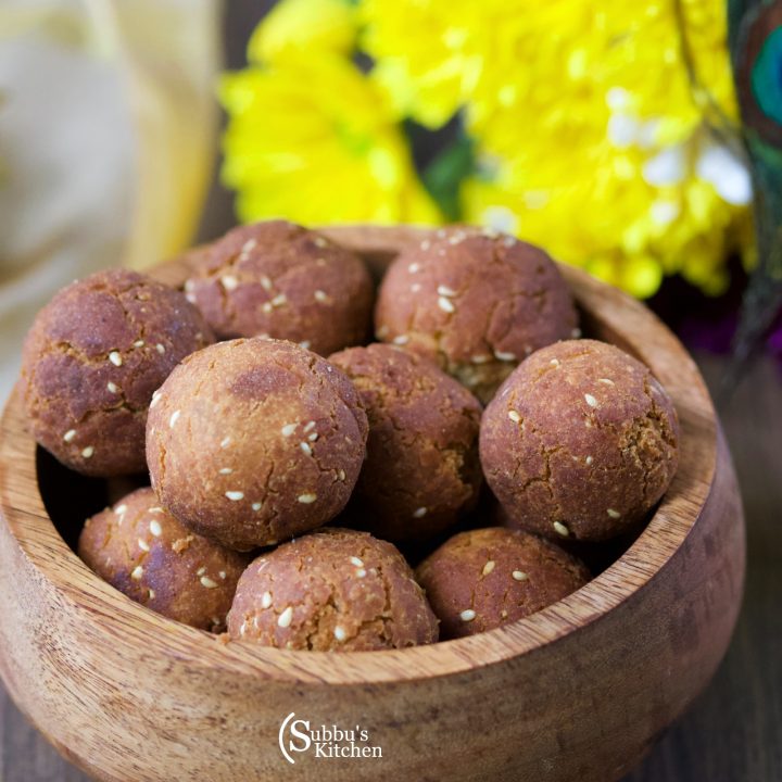 Vella Seedai Recipe | Sweet Seedai Recipe - Subbus Kitchen