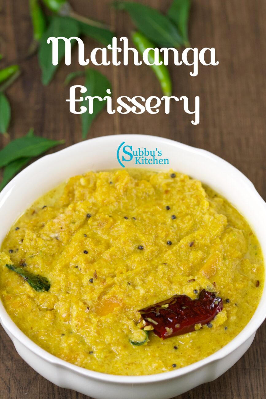 Mathanga Erissery | Kerala Pumpkin Curry Recipe | Onam Sadya Dishes ...