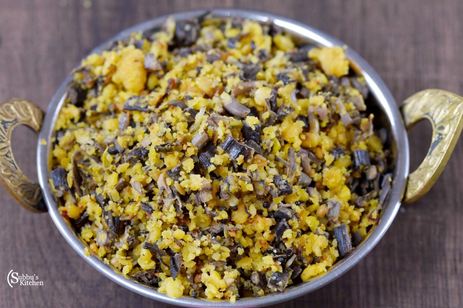 Vazhai Poo Usili | Banana Flower /Banana Blossom Usili - Subbus Kitchen