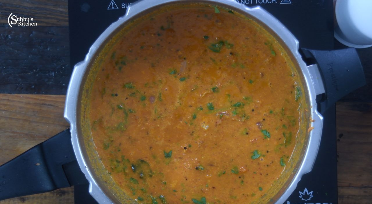 Tomato Gojju Recipe | Thakkali Gojju Recipe - Subbus Kitchen
