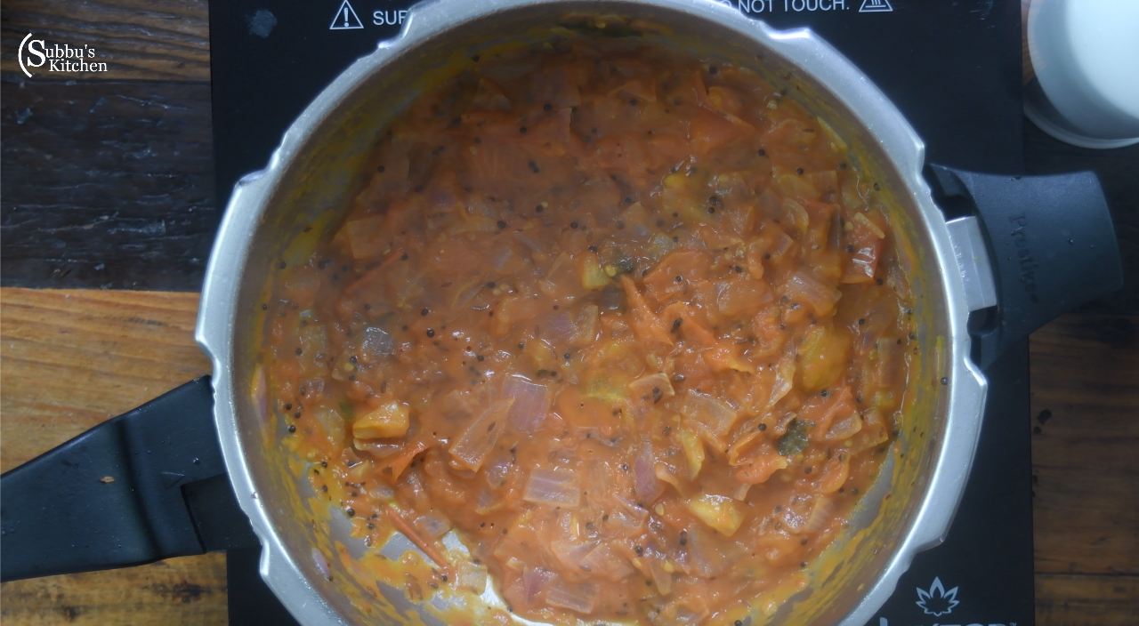 Tomato Gojju Recipe | Thakkali Gojju Recipe - Subbus Kitchen