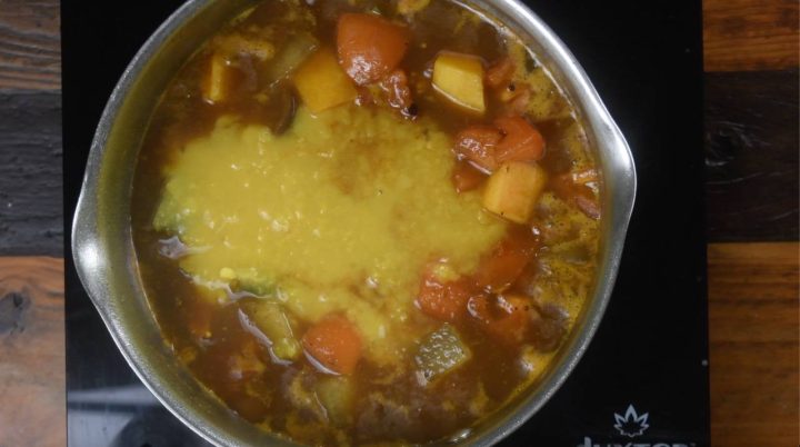 Kadamba Sambar Recipe | No Onion No Garlic Mixed Vegetable Sambar ...