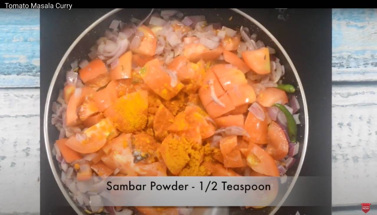 Tomato Masala Curry Recipe | Tomato Masala Gravy Recipe - Subbus Kitchen